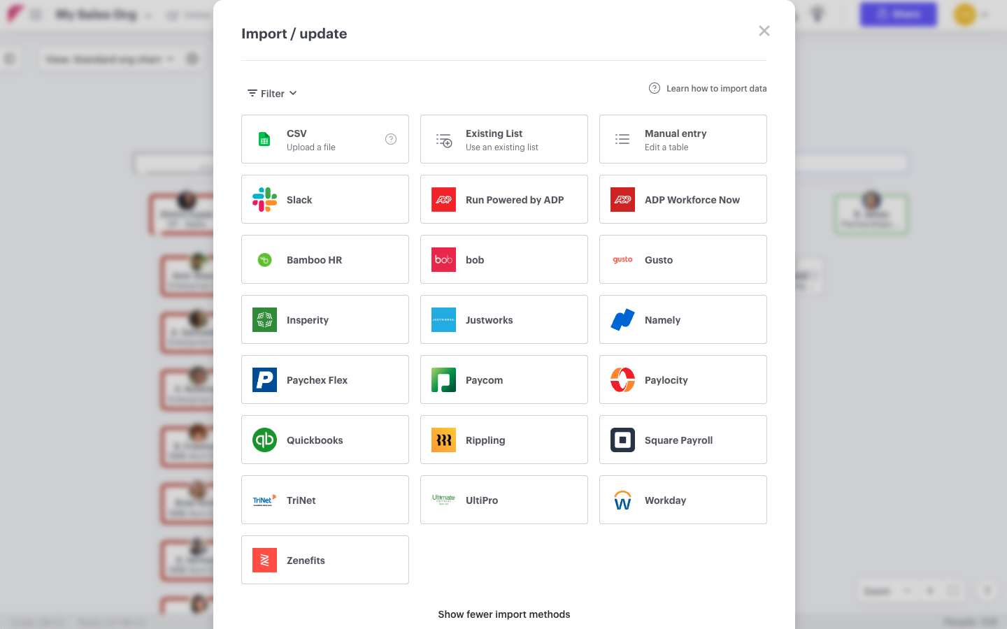 Interactive Org Design Software - Functionly